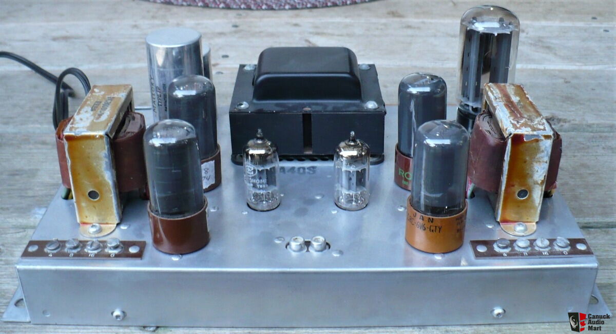 Electrohome SA-40 6V6 Stereo Tube Amplifier Rebuilt & Ready To Play ...