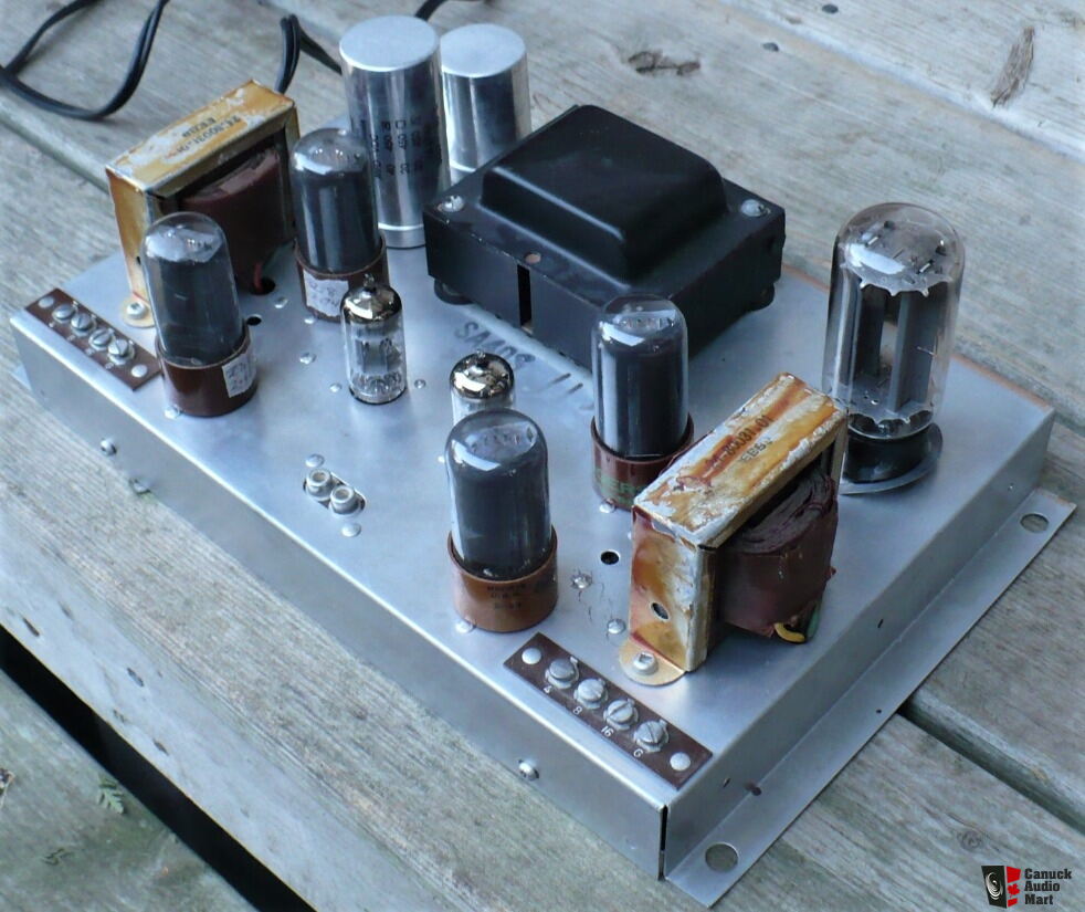 Electrohome SA-40 6V6 Stereo Tube Amplifier Rebuilt & Ready To Play ...