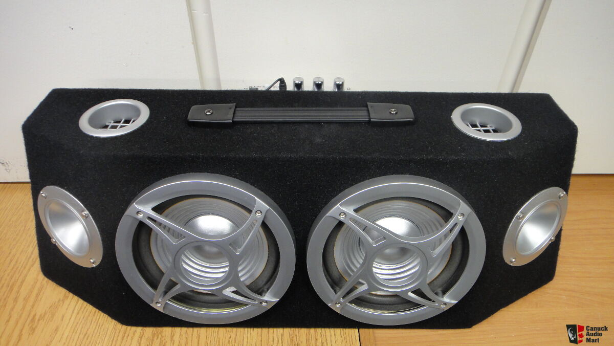 New, Hand-Made, Rugged, LOUD, Outdoor 100W (2 x 20W RMS, Hi-Fi) Dual ...