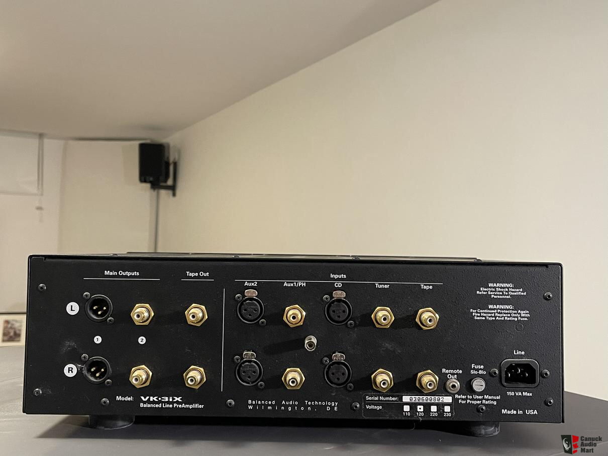 BAT VK-3iX SE For Sale - Canuck Audio Mart