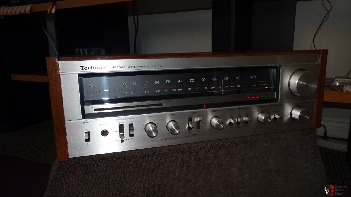Technics SA 401 Vintage Receiver Photo #4368653 - Canuck Audio Mart