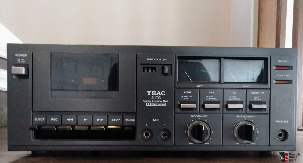 SOLD Teac A103 tape deck fully working Photo #4369428 - Canuck Audio Mart