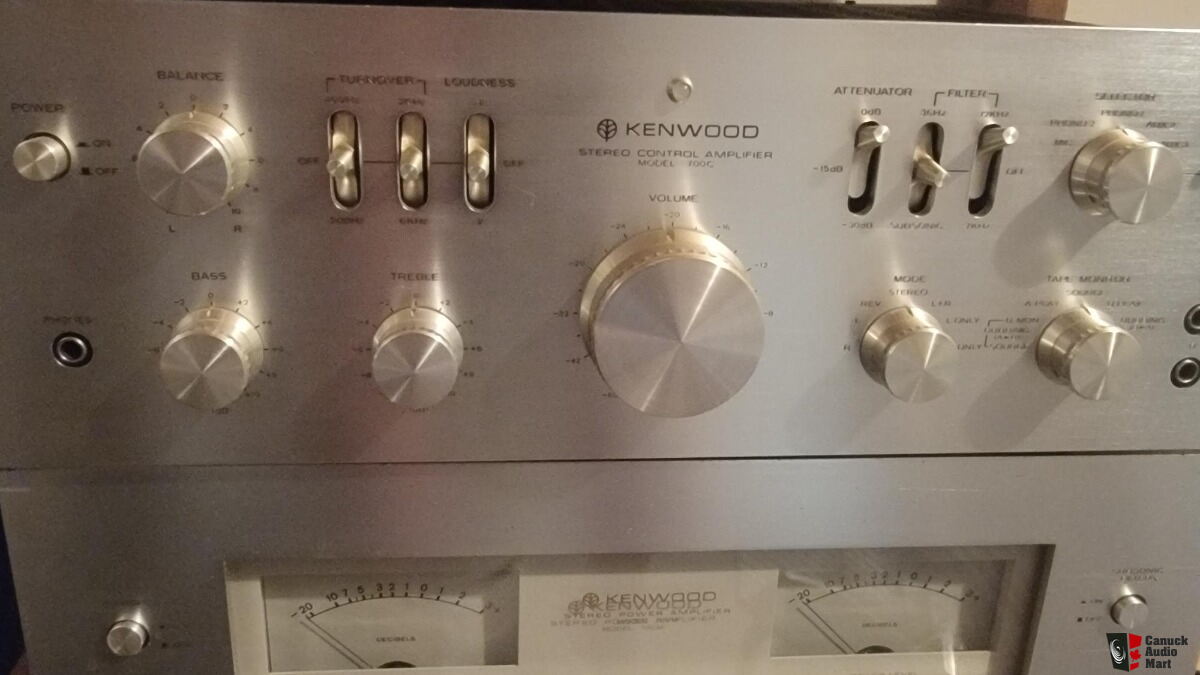 Totally Restored Kenwood 700 M + 700 C