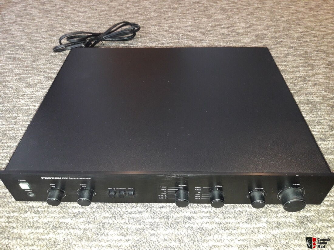 Proton 1100 Preamp For Sale - Canuck Audio Mart