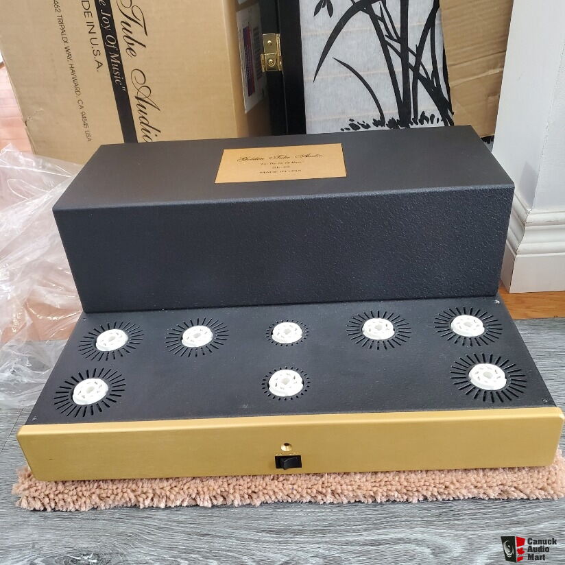 Golden Tube SE40 Single End Tube Power Amps NOS For Sale - UK Audio Mart