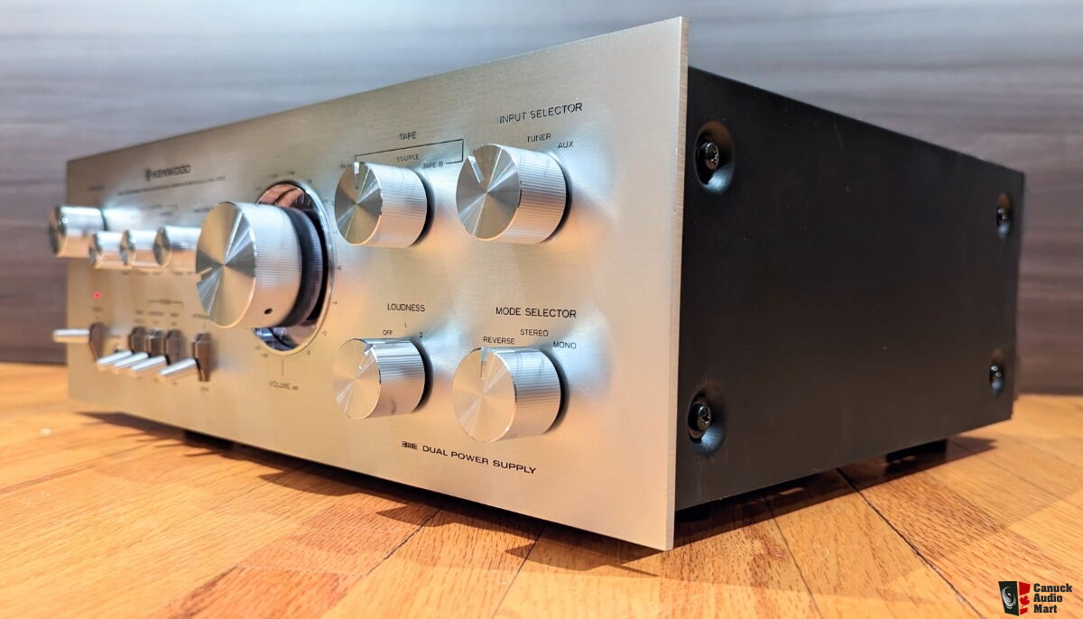 Kenwood KA-7100 Stereo Amplifier / Newly Re-Capped, Fully Serviced and ...
