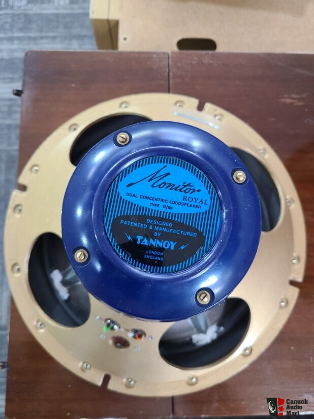 Tannoy Monitor Royal Blue 12/60 Dual Concentric 12" Speakers with X ...