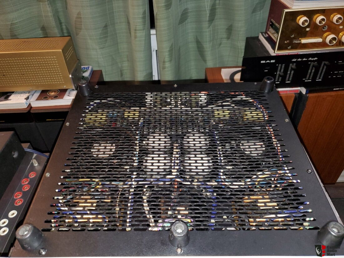 Audio Research D125 Hybrid Tube Amplifier with tube cage Photo #4375080 ...