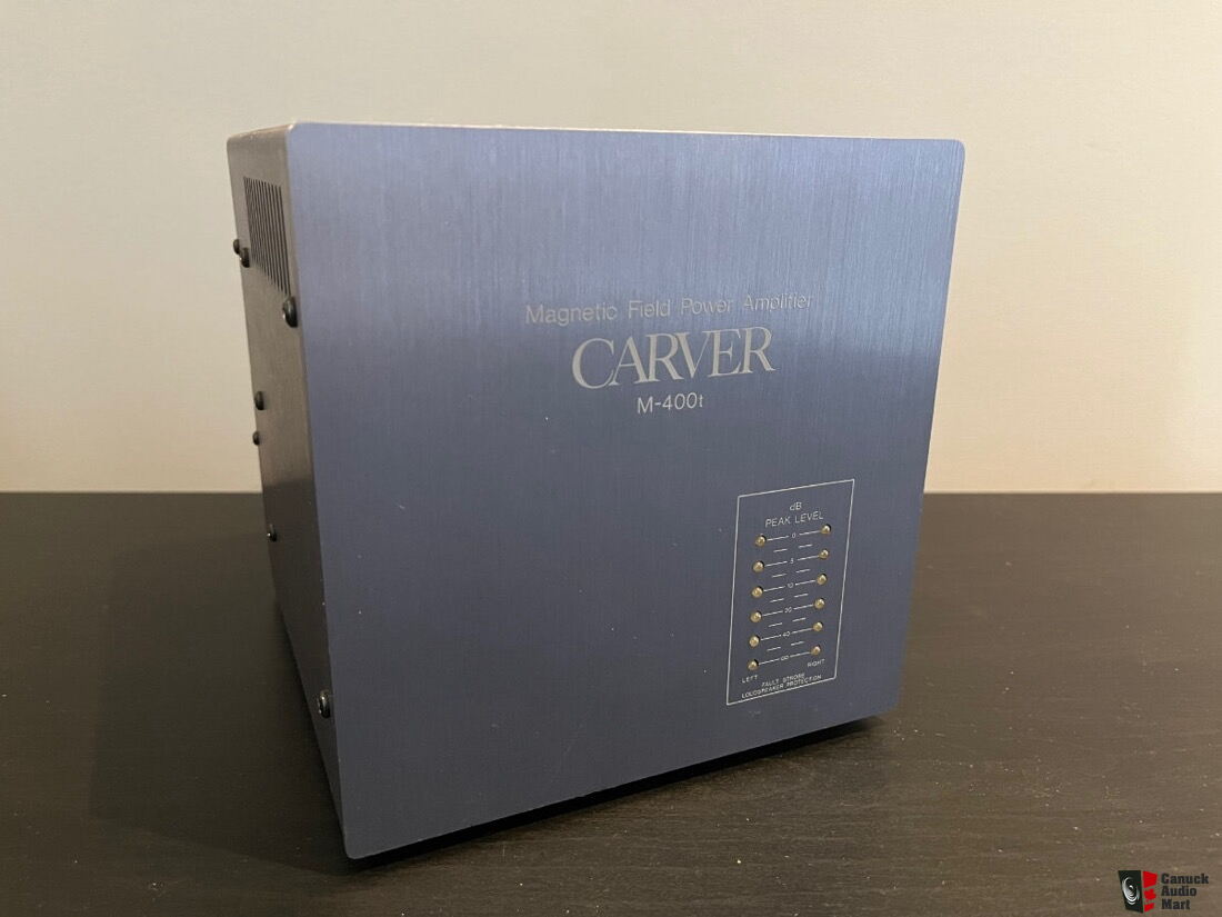 Carver M-400t Power Amplifier Photo #4375191 - US Audio Mart