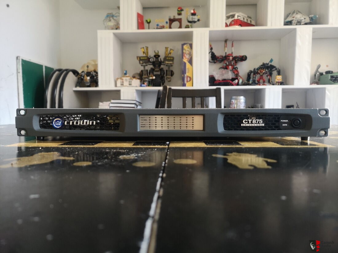 Crown CT875 8 Channel Power Amplifier. New Condition Photo #4376063 ...