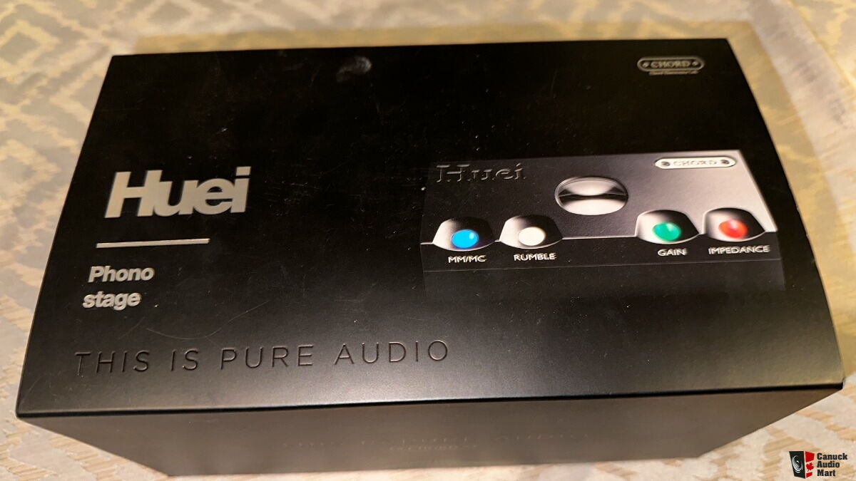 Chord Electronics Huei Phono Stage Preamp FREE Shipping, GST included ...
