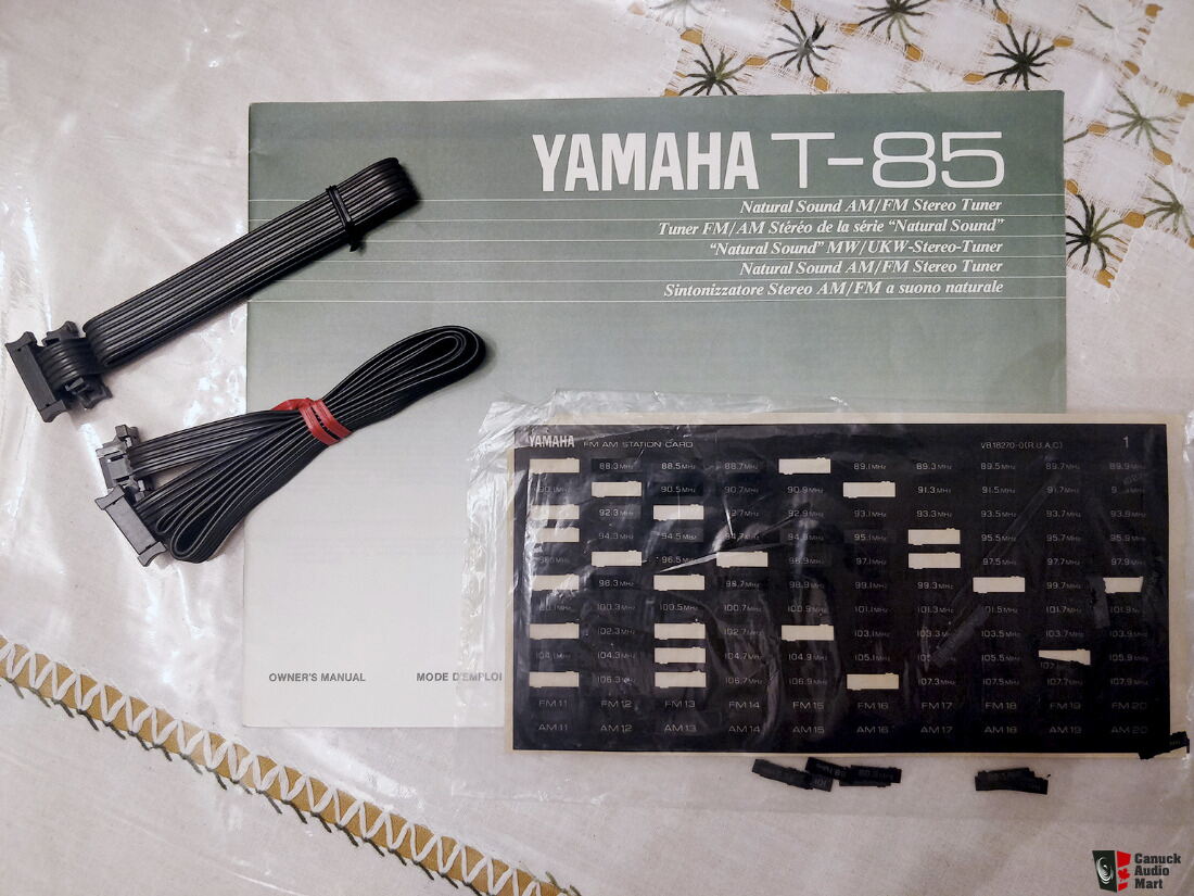 Yamaha T-85 Tuner Photo #4379075 - US Audio Mart