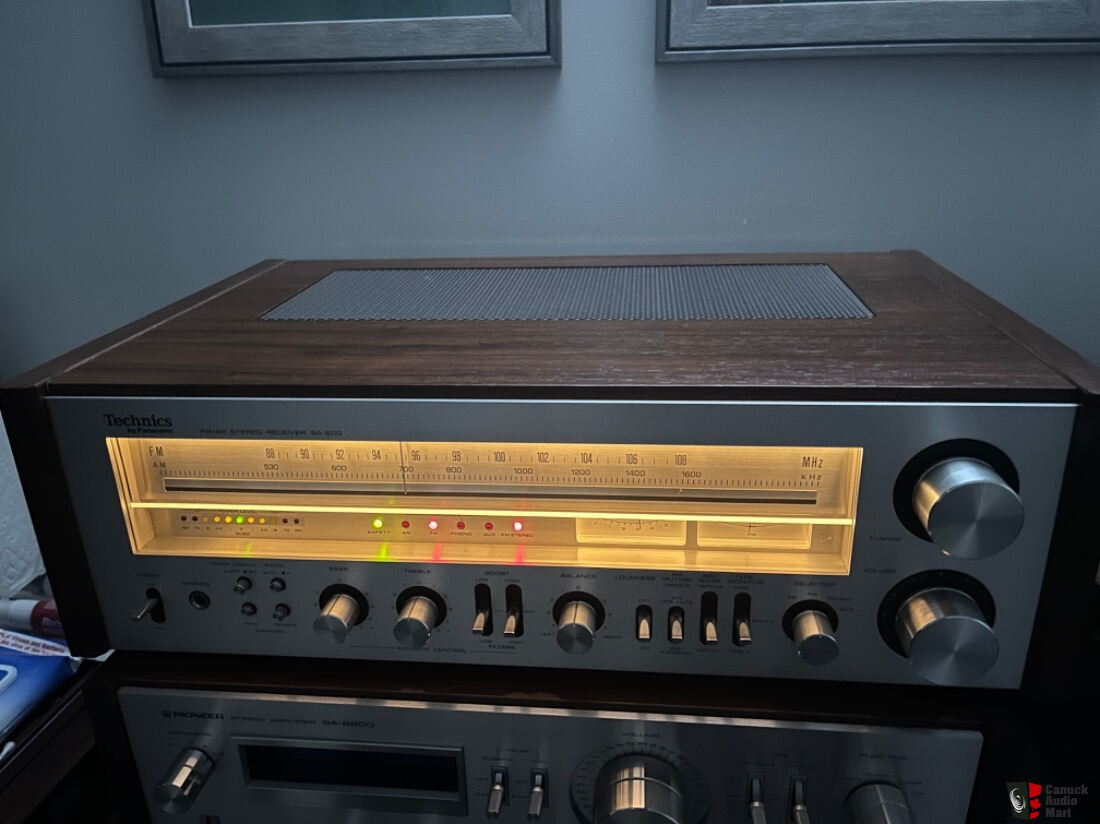 Vintage Technics Receiver SA-600 Cleaned Tested Pristine Photo #4379391 ...