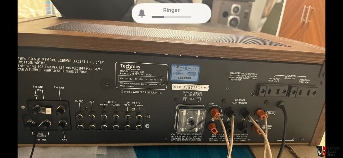 Vintage Technics Receiver SA-600 Cleaned Tested Pristine Photo #4379390 ...