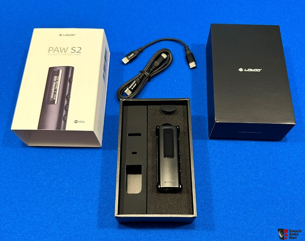 Lotoo PAW S2 mini Dongle Music Marvel in a small form factor - As NEW ...