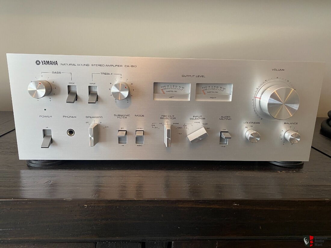 Yamaha CA-610 Integrated amp *Re-Capped For Sale - Canuck Audio Mart