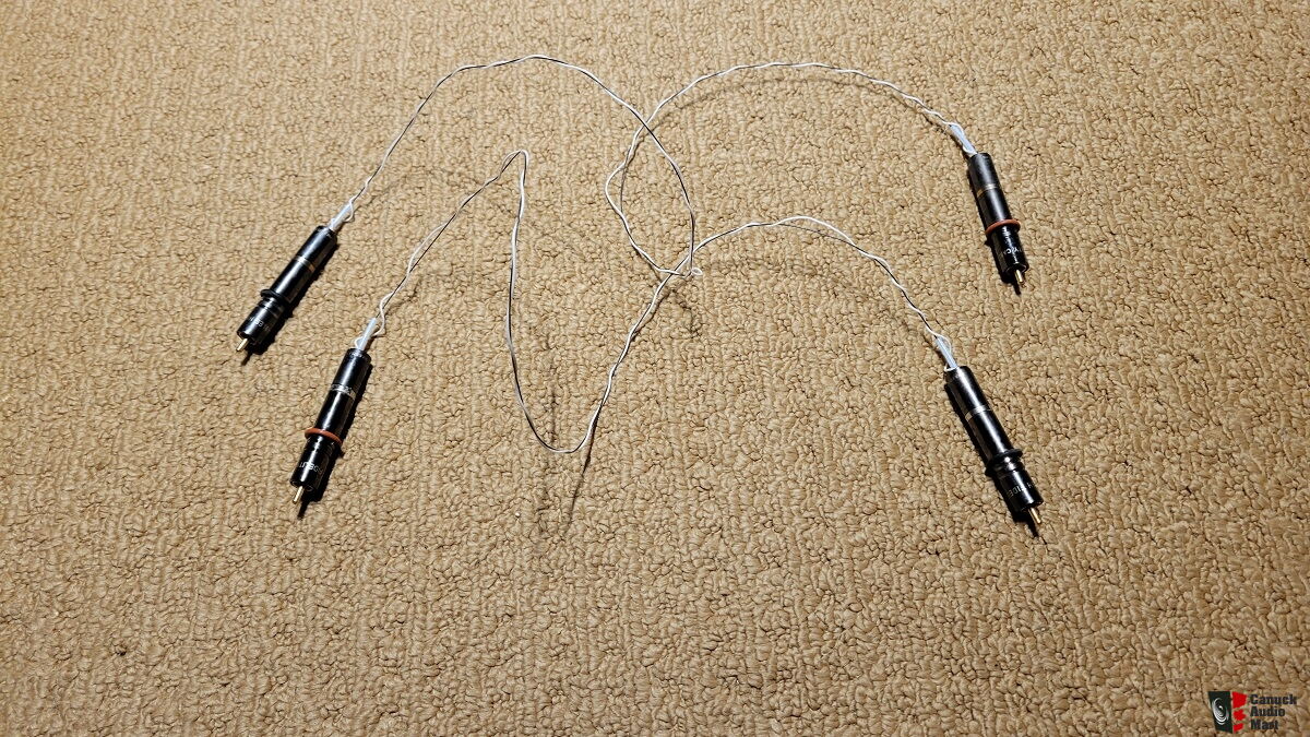 High Fidelity Cables HFC Custom CT-1 E 'Phono' Cable or RCA 0.75 m ...