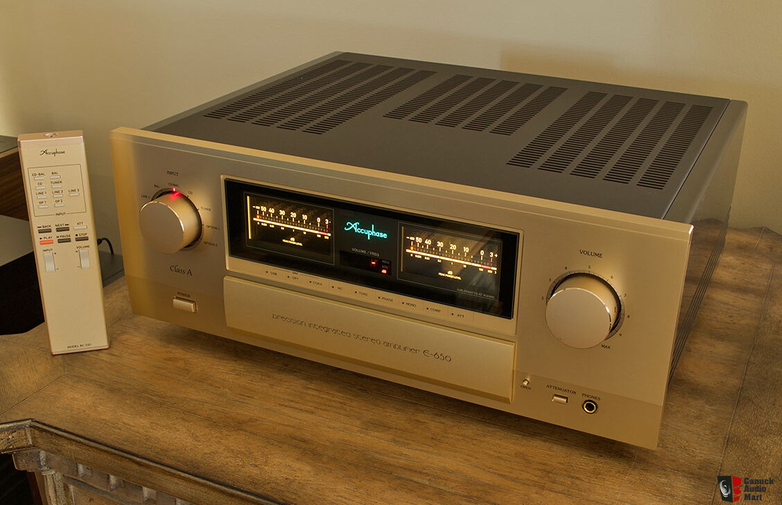Accuphase E-650 Class A Integrated Amp SEE PHOTO Photo #4382492 ...