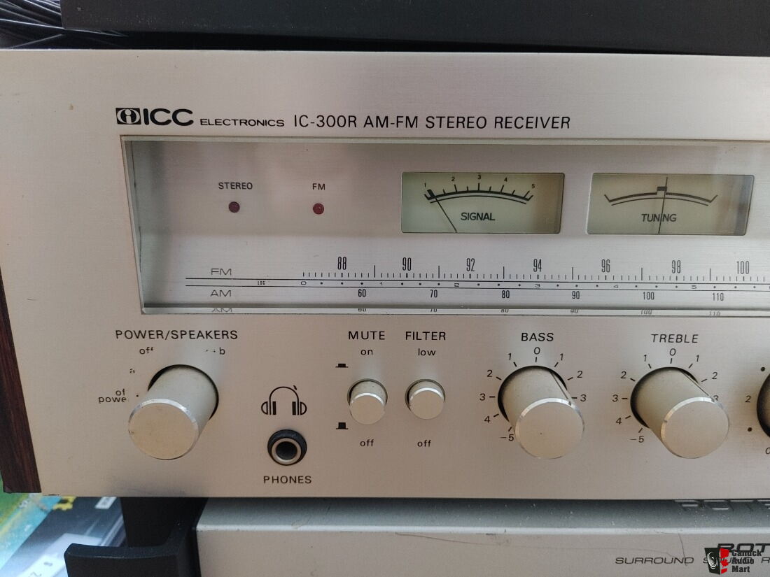 Vintage ICC Electronics IC-300R am/fm Stereo Receiver Photo #4383692 ...