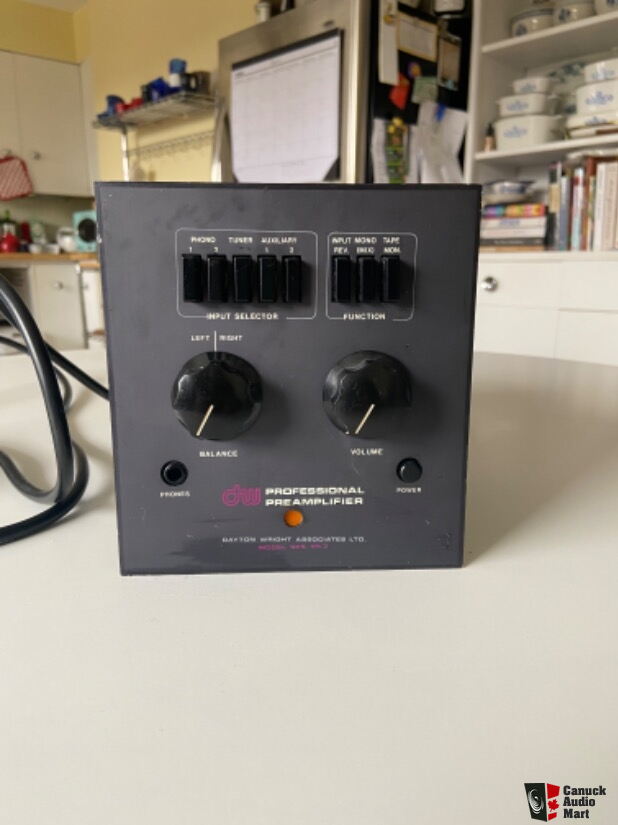 Dayton Wright Model SPS mk3 Dealer Ad - Canuck Audio Mart