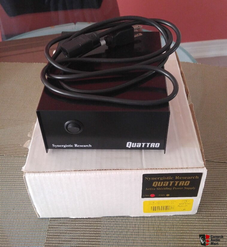 Synergistic Research Alpha Sterling X2 Cables with Quattro Active ...