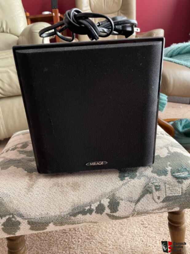 Mirage MM-6 Mini Cube subwoofer Photo #4385263 - UK Audio Mart