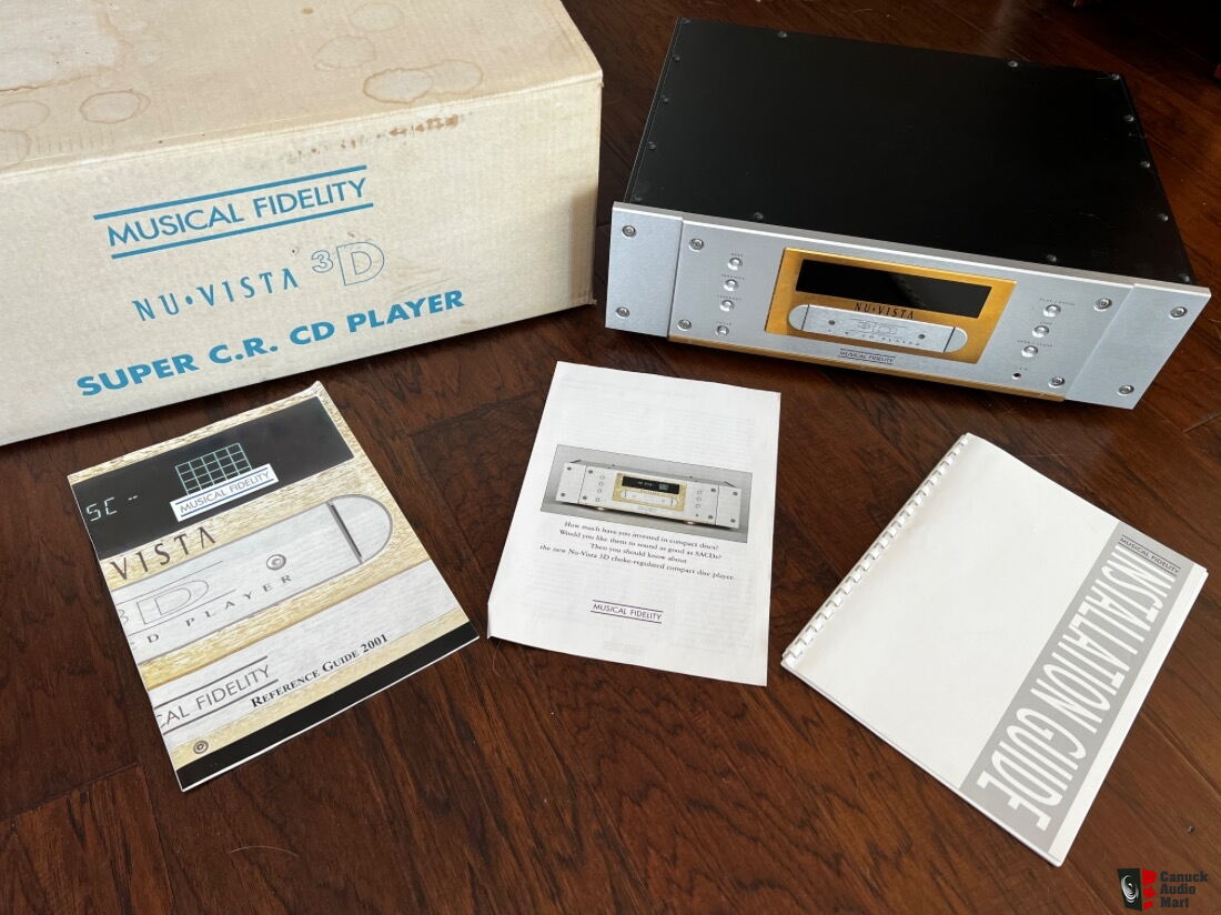 Musical Fidelity Nuvista 3D Super C R CD Player Photo #4385474 - Canuck ...