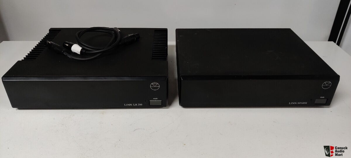 Linn Lk280/Spark dual mono.(very rare) Photo #4388666 - Canuck Audio Mart