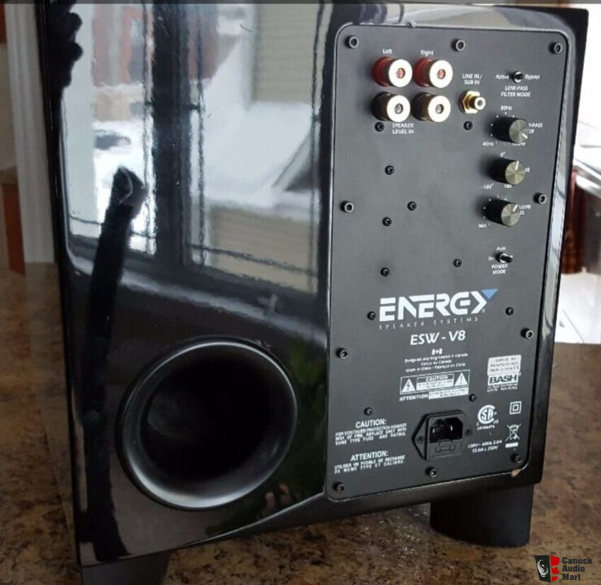 Energy Veritas ESW-V8 subwoofer Photo #4391129 - Canuck Audio Mart