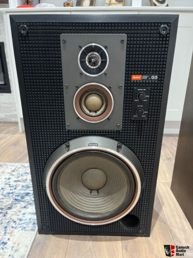 Sony Speakers (2) model SS-G5 Photo #4393266 - Canuck Audio Mart
