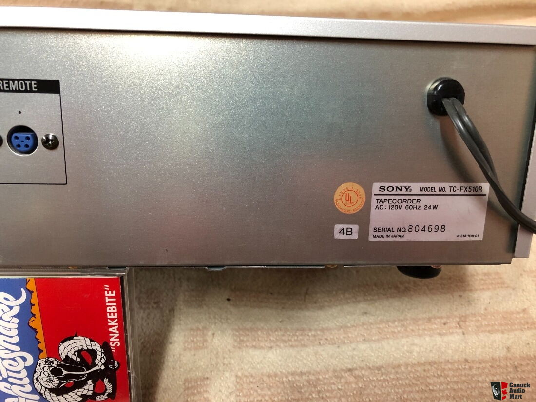 Sony TC-FX510R Photo #4393538 - US Audio Mart