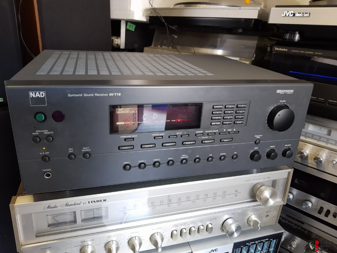 NAD AV 716 Surround Sound Receiver For Sale Canuck Audio Mart NAD AV 716 Surround Sound Receiver For Sale Canuck Audio Mart