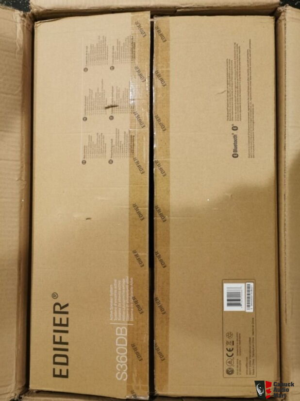 Edifier S350DB Bookshelf Speaker and Subwoofer 2.1 Speaker System Photo ...