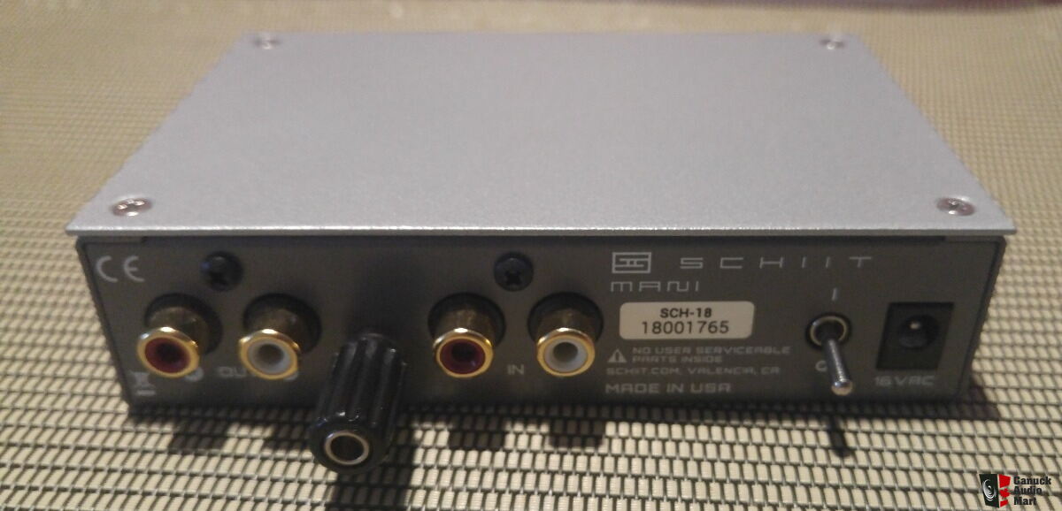 Schiit Audio Mani Phono Preamplifier Photo #4400376 - US Audio Mart