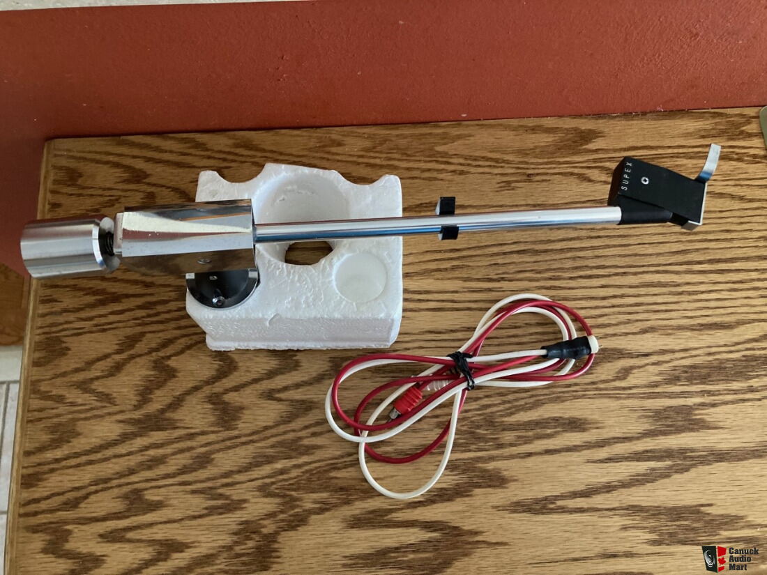 Supex long tonearm Photo #4400554 - Canuck Audio Mart