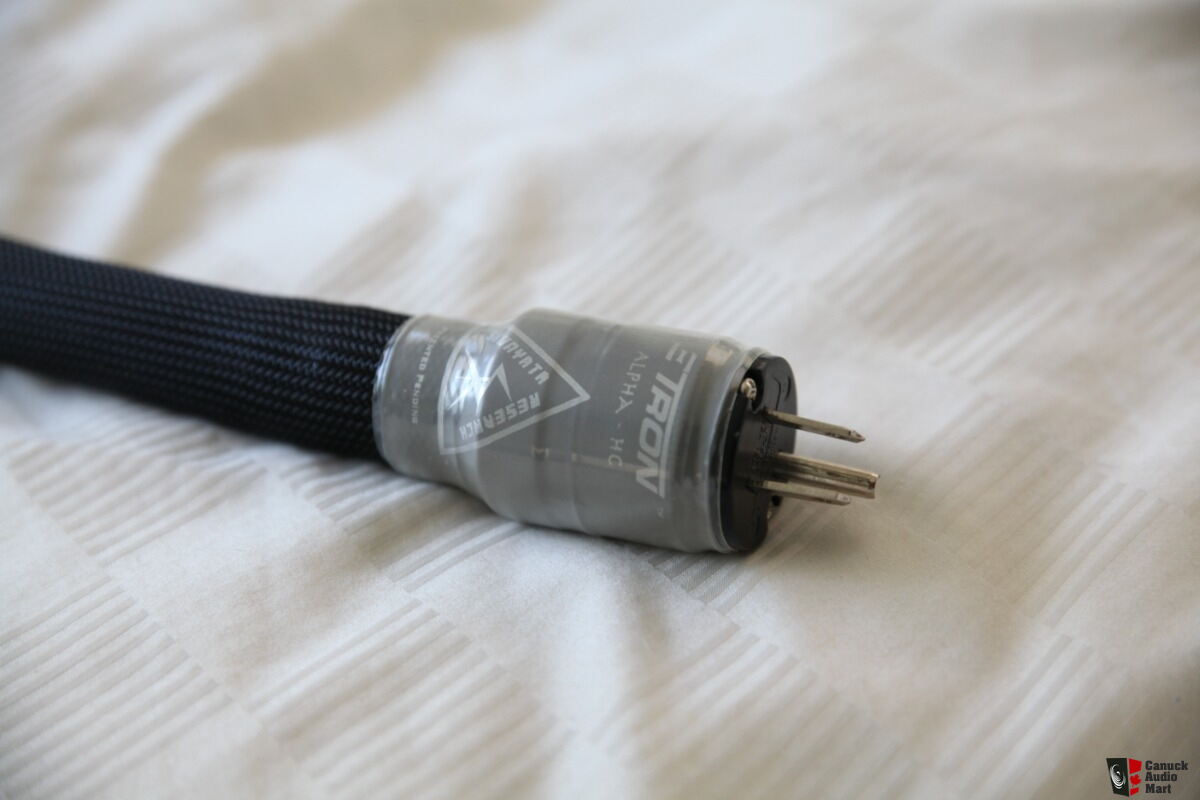 Shunyata Alpha-HC 1 meter Power Cable Photo #4401545 - Canuck Audio Mart