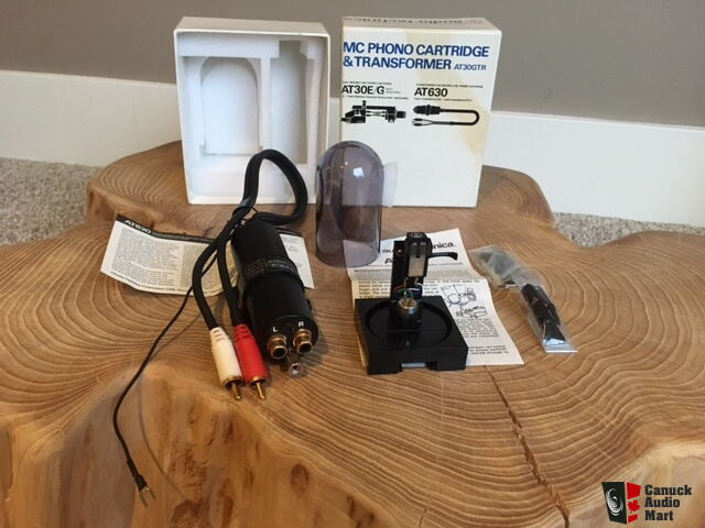Audio-Technica MC Phono Cartridge & Transformer AT30E/G & AT630 ...