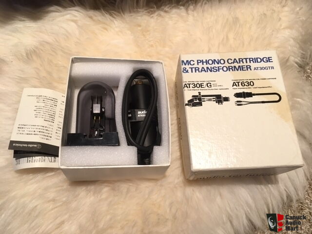 Audio-Technica MC Phono Cartridge & Transformer AT30E/G & AT630 ...