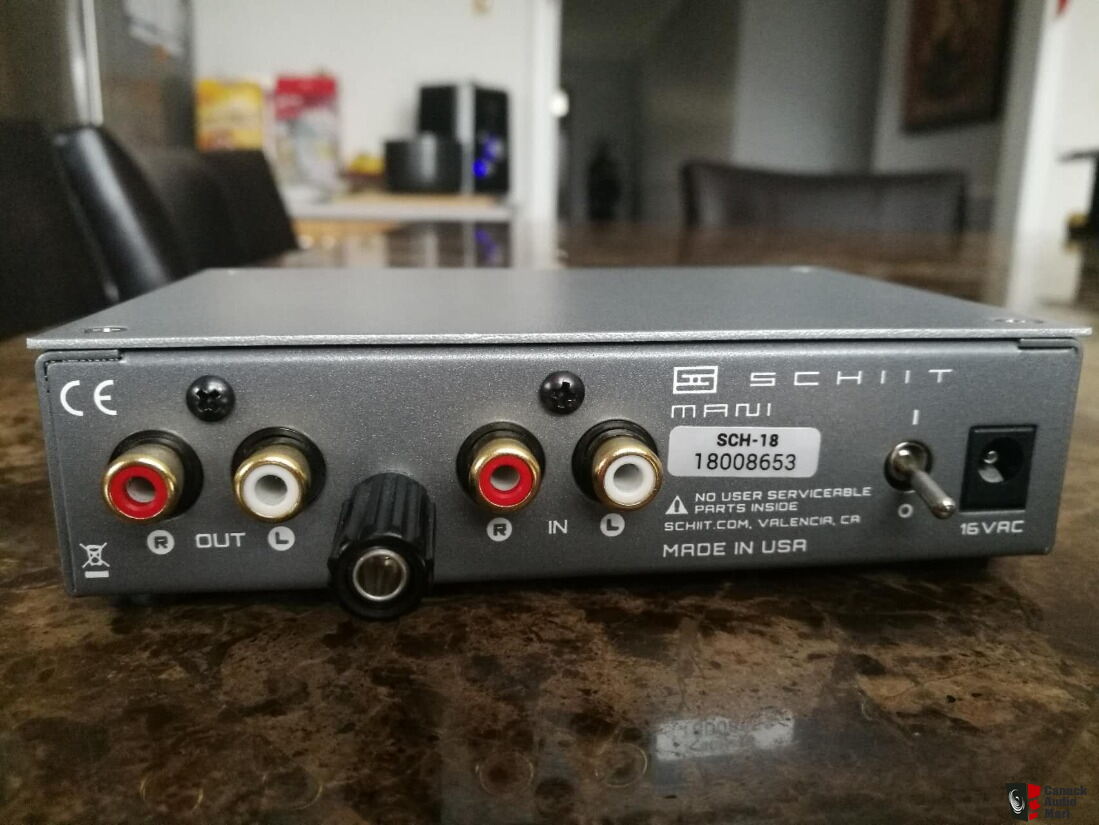 Schiit Mani Phono Stage Photo #4403023 - Canuck Audio Mart