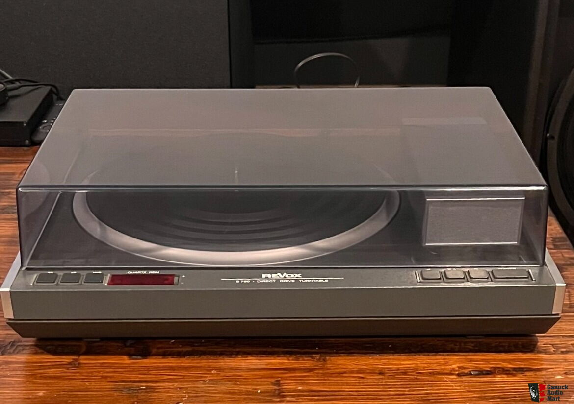 Revox B790 Turntable + Cartridge Mount Kit with Ortofon VMS 20 EO MKII ...