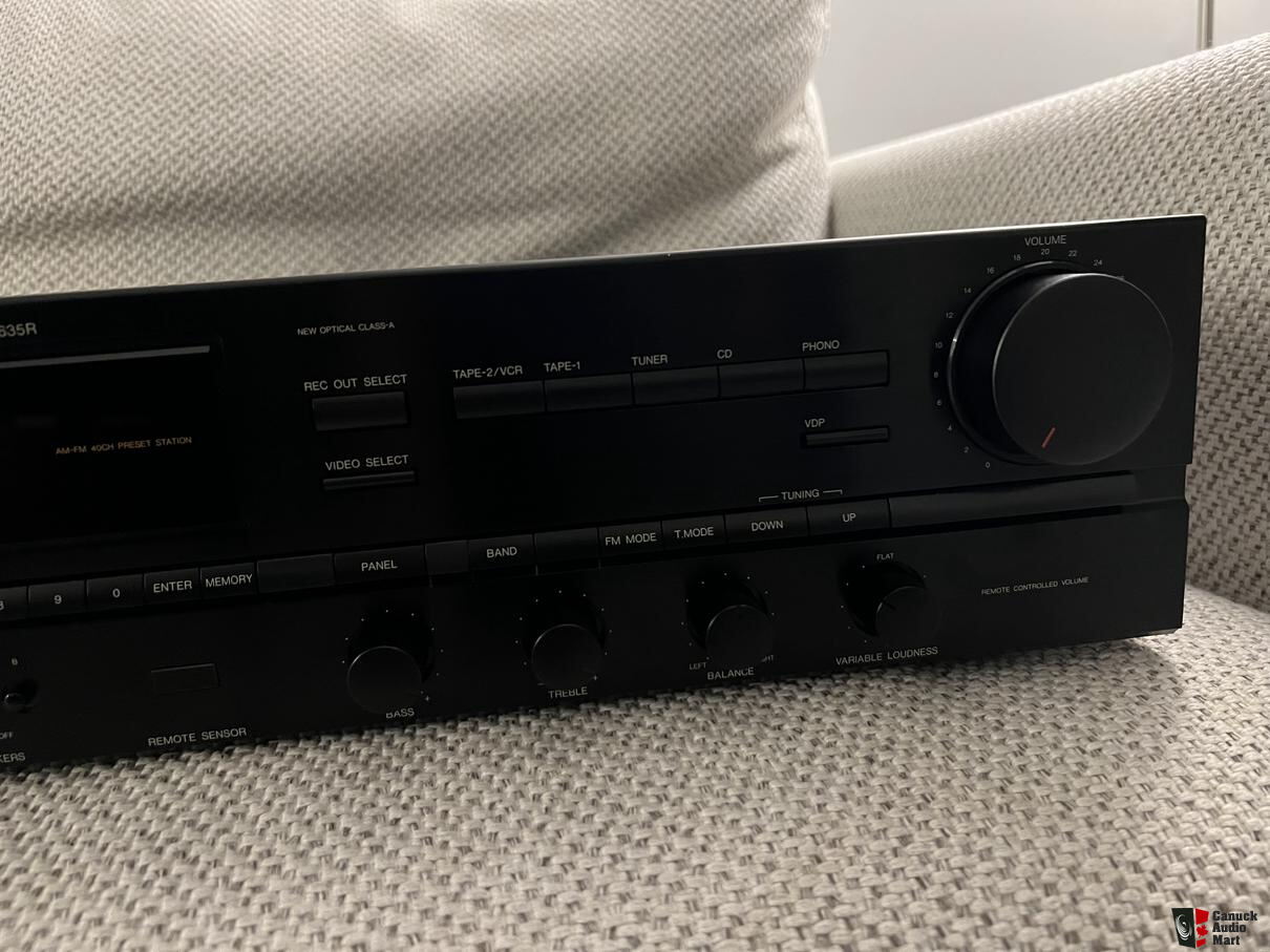 Denon DRA-635R Optical Class A Stereo Receiver (Japan) Photo #4403777 ...