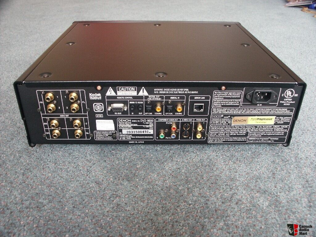 Denon DVD 9000 Photo #4404023 - Canuck Audio Mart
