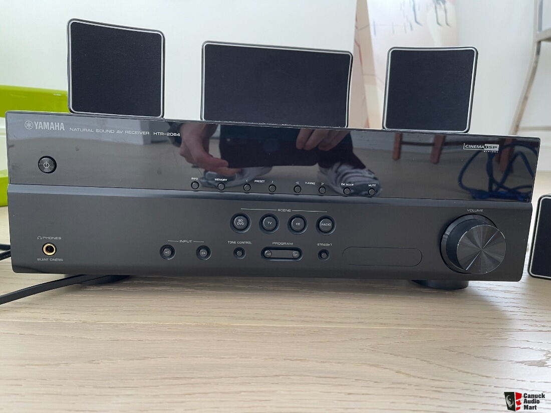 Yamaha AV receiver 2064 and Jamo A 102 HCS 5 Home Theater Speaker ...