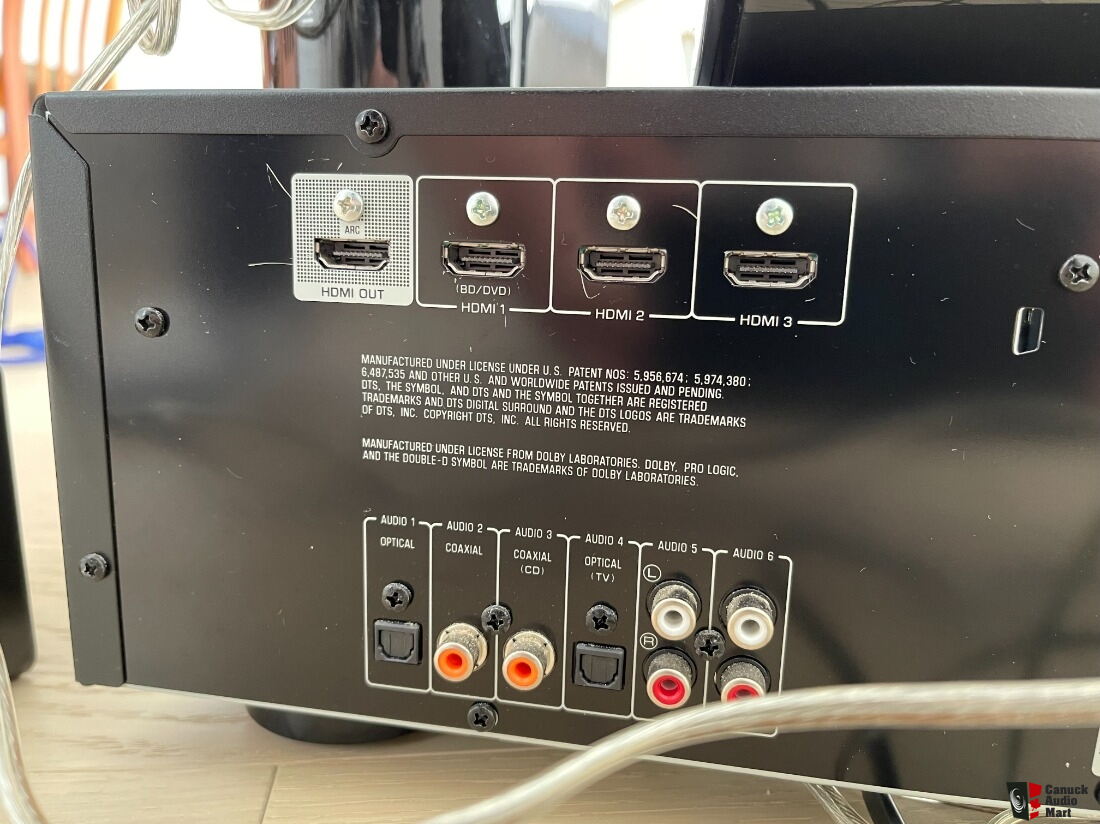 Yamaha AV receiver 2064 and Jamo A 102 HCS 5 Home Theater Speaker ...