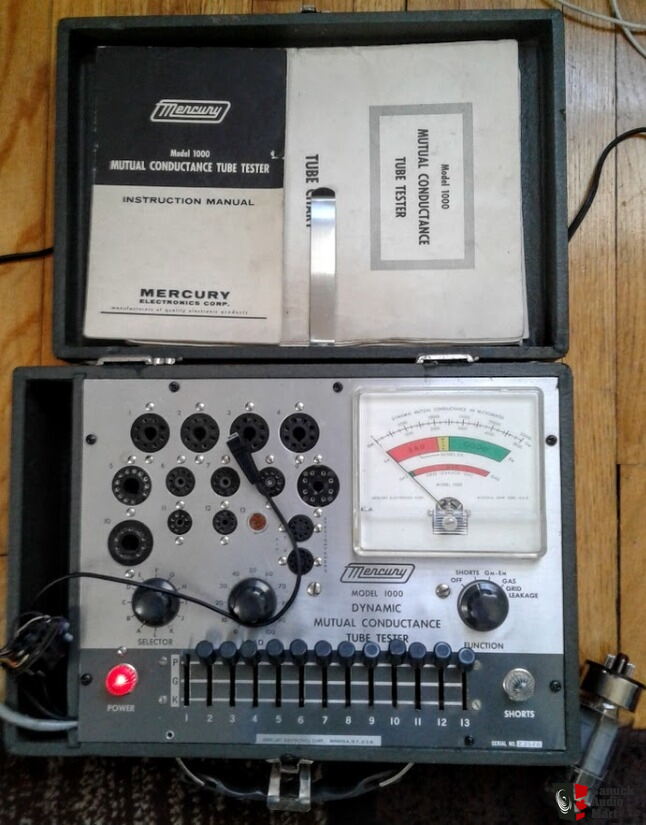Mercury 1000 Tube Tester complete with original manuals Photo #4404575 ...