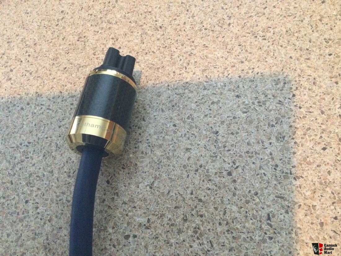 Gotham special order 34in power cord 85055 with Carbon Fiber plug/IEC ...