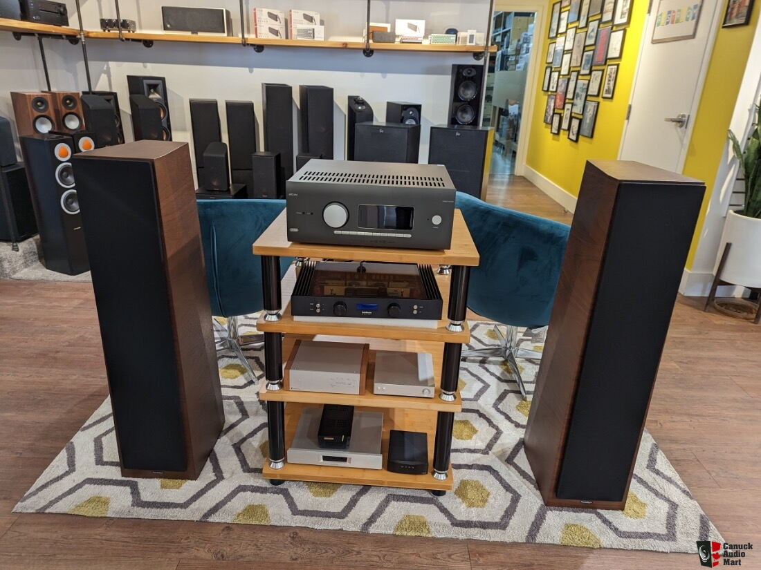 Paradigm FOUNDER 100F Speakers (Walnut): MINT Trade-In; acX Wrnty; 30% ...