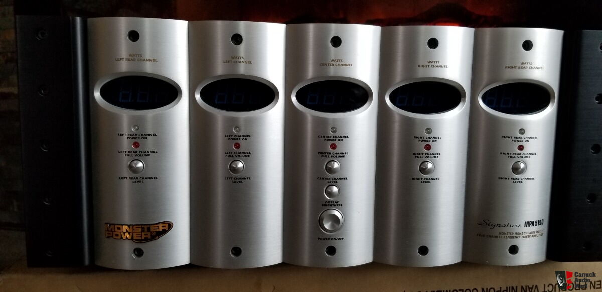 MONSTER MP 5150 Richard Marsh Desigh Amp X 2 Photo #4406870 - Canuck ...