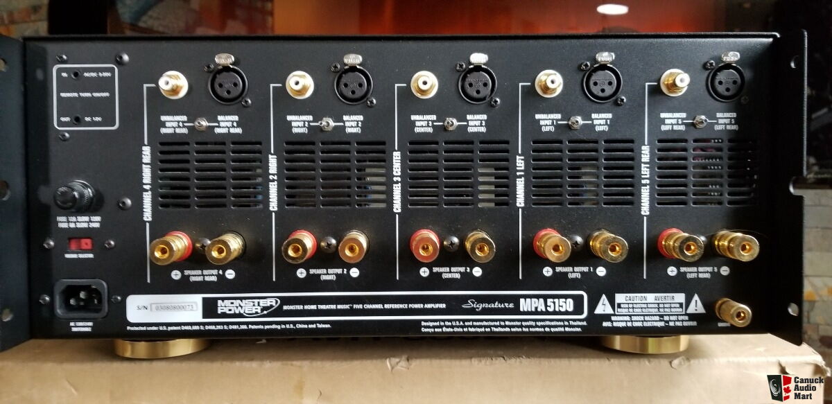 MONSTER MP 5150 Richard Marsh Desigh Amp X 2 Photo #4406871 - Canuck ...