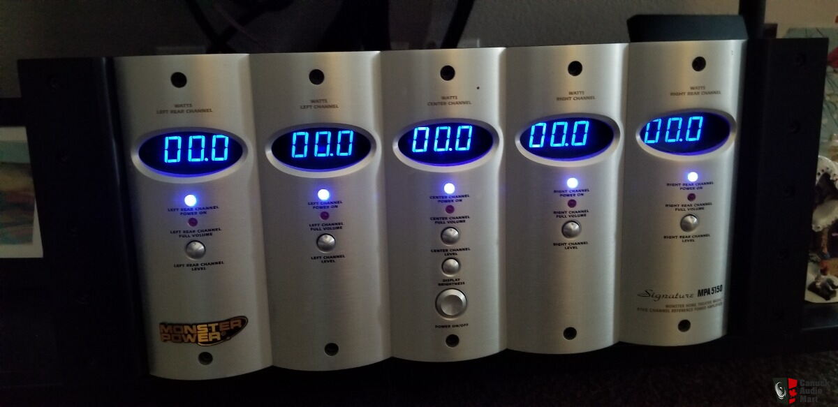 MONSTER MP 5150 Richard Marsh Desigh Amp X 2 Photo #4406872 - Canuck ...
